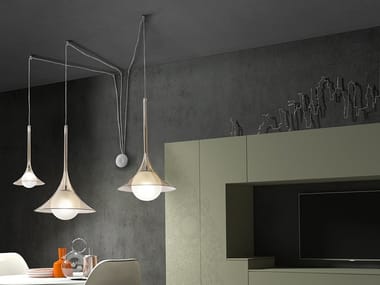 LADY LOUIS | Pendant lamp By Cangini & Tucci design Alberto Manzoni