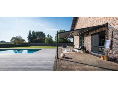 LAPURE® Motorized sliding awning By RENSON