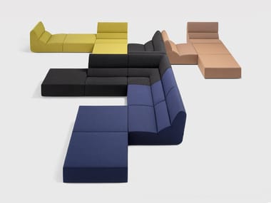 LAYOUT | Sectional sofa By prostoria design Numen / For Use