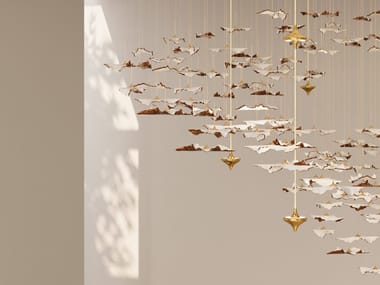 LEAF TWISTED CANOPIES Pendant lamp By Haberdashery