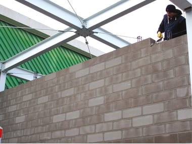 LECABLOCCO TAGLIAFUOCO Lightweight concrete block for fire resistance ...