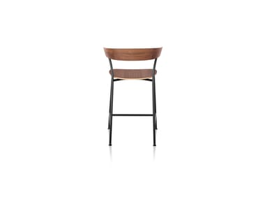 LEEWAY Wooden stool By Herman Miller | design Keiji Takeuchi