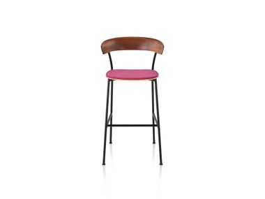 LEEWAY Wooden stool with integrated cushion By Herman Miller | design ...