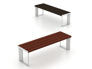 LEMMY | Bench Backless steel Bench By LAB23 | design Gibillero Design