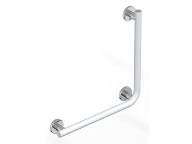 LEONARDO DELUXE L-shaped fixed stainless steel grab bar By Goman