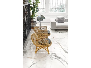 Porcelain stoneware wall/floor tiles with marble effect LES ORIGINES DE ...
