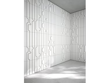 Rivestimento fonoassorbente in MDF LETWOOD By FANTONI