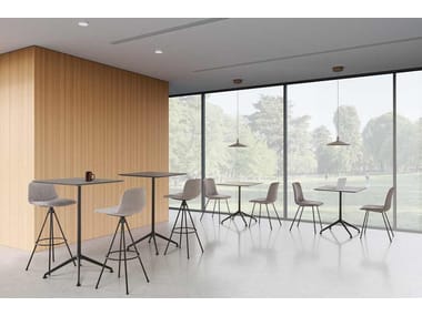 LEX | Table base with 4-spoke base By INCLASS