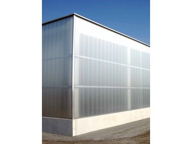 LEXAN™ THERMOCLICK™ Translucent plastic laminate wall panel By Polyvantis
