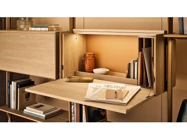 LEXINGTON Bookcase By Poliform | design Jean-Marie Massaud