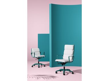 LIGHT Leather executive chair By Luxy