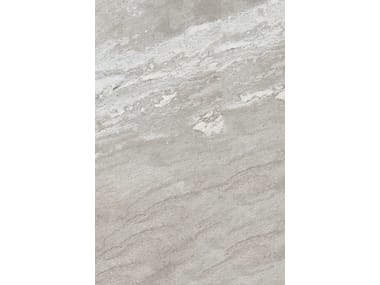 LIMES QUARTZ WHITE Indoor/outdoor porcelain stoneware flooring with stone effect By CERAMICHE KEOPE