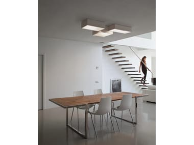 Luminária de teto modular LINK By Vibia design Ramón Esteve