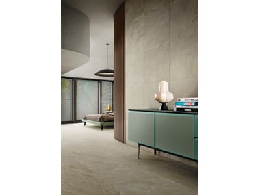 Porcelain stoneware flooring LIQUID STONE By Iris Ceramica