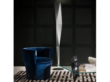 LISA Poltroncina in tessuto By Driade | design Laudani & Romanelli