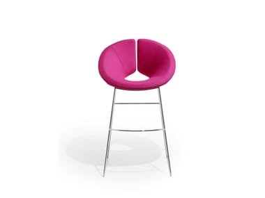 Upholstered stool LITTLE APOLLO - B By Artifort design Patrick Norguet