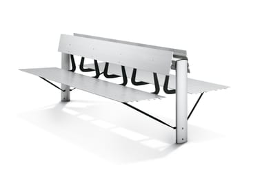 LOCO | Bench with back Metal bench with back By BSINERGY | design Ivan ...