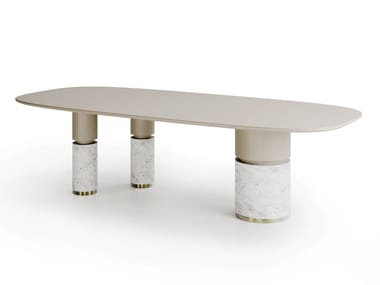 LOÏC Oval wooden dining table By Capital Collection | design ...