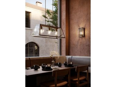 Lampada a sospensione in ferro LONDON 205.24 Collezione London By Il Fanale