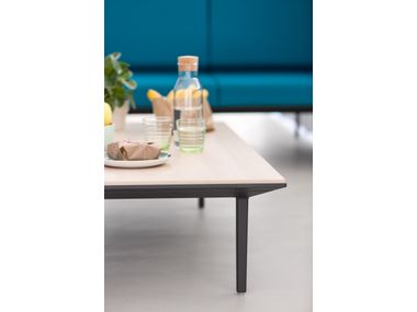 LONGO Low rectangular aluminium coffee table By ACTIU | design Ramos ...
