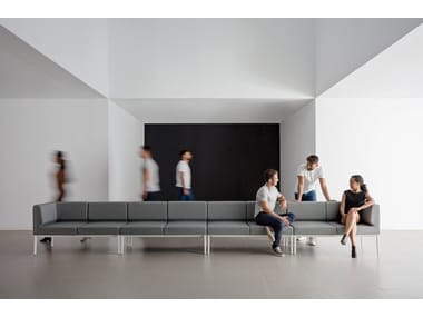 LONGO Sectional fabric sofa By ACTIU | design Ramos&Bassols