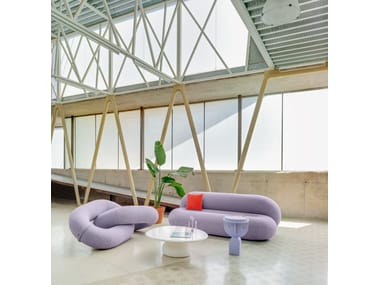 LOOP 2 seater fabric sofa By Sancal | design Raw Color