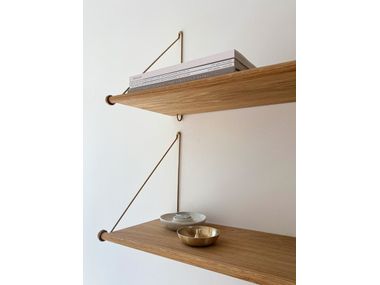 LOOP SHELF OAK Wall shelf By We Do Wood