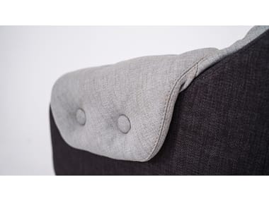 LORD Swivel fabric chair with armrests By grado design | design Wendy ...