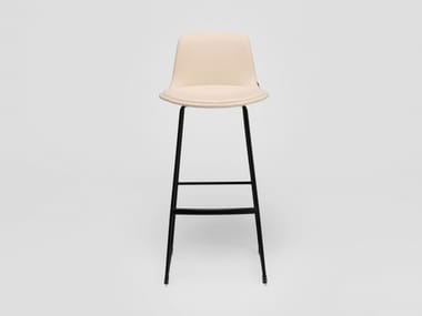 LOTTUS SPIN | Trestle-based stool By ENEA design Lievore Altherr Molina
