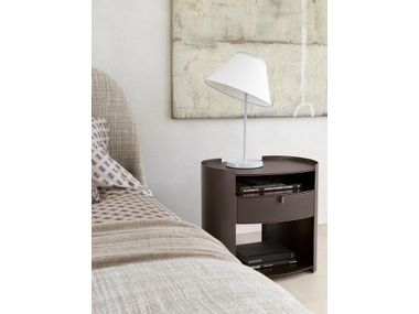 LOTUS Metal bedside table By Flou