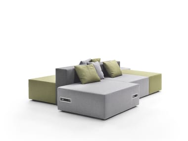 LOUNGE | Sectional sofa By Marelli design Studio Marelli