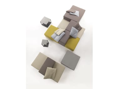 LOUNGE | Sectional sofa By Marelli design Studio Marelli