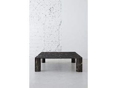 LOVE ME, LOVE ME NOT Square marble coffee table By Salvatori | design ...