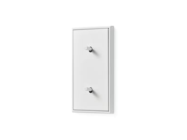 LS 1912 2X | Aluminium electrical switch 2x aluminium electrical socket ...