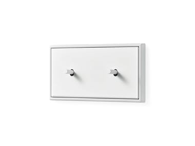 LS 1912 2X | Aluminium electrical switch 2x aluminium electrical socket ...