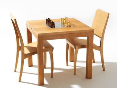 LUDO | Chess table Square wooden chess table By Sixay furniture ...