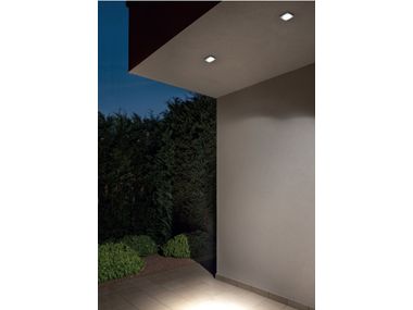 LUX SHOWER Aluminium outdoor ceiling light By Goccia Illuminazione