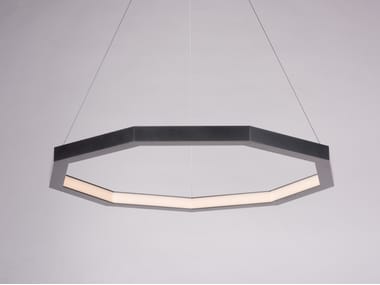 LED direct light pendant lamp with dimmer DIAMOND LUXENNEA By Karice ...