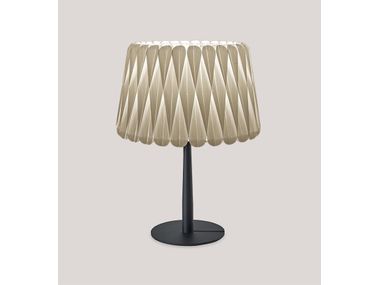 LOLA Lámpara de mesa hecha a mano de chapada en madera y metal By LZF ...