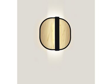 OMMA LED metal and wood veneer wall lamp By LZF | design Eli Gutiérrez