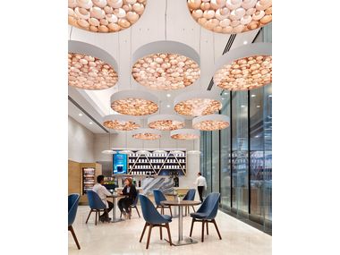SPIRO Handmade wood veneer pendant lamp By LZF | design Remedios Simón
