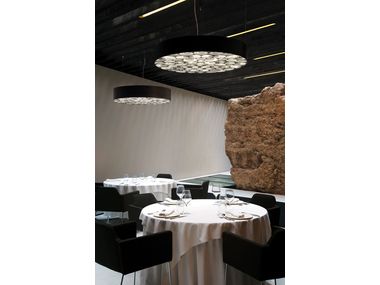 SPIRO Handmade wood veneer pendant lamp By LZF | design Remedios Simón