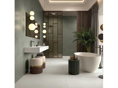 VIS Full-body porcelain stoneware wall/floor tiles By LaFaenza