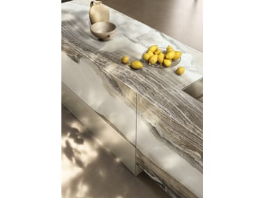 36e8 KITCHEN 2815 Fitted kitchen with island By Lago | design Daniele Lago