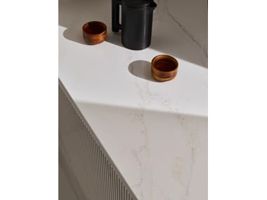 BIANCO PANDORA Kitchen worktop By Lapitec