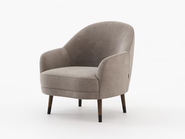 COSY Poltrona de veludo com braços By Laskasas