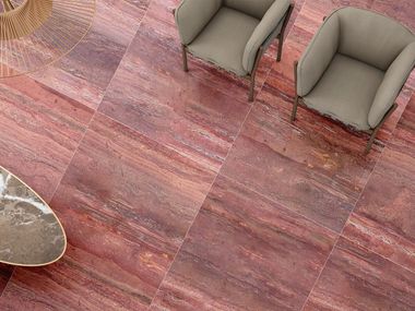 TRAVERTINO ROSSO Flooring By LayerStone
