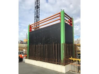 Formwork and formwork system for concrete LIFT SHAFT By Faresin Formwork