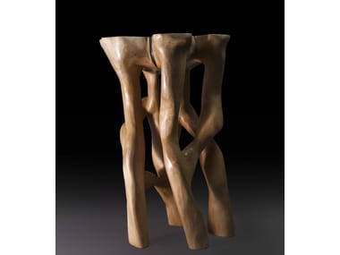 PERUN Wooden high side table By Logniture