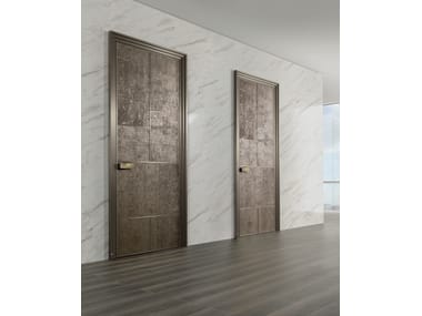 LAND Hinged cork door By Longhi | design Alessandro La Spada